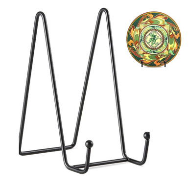 4 Pack 6 Inch Plate Stands for Display, Plate Holder, Book Display ...