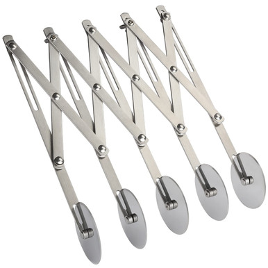 5 Wheel Pastry Cutter Stainless Steel Dough Cutter Expandable Pasta ...