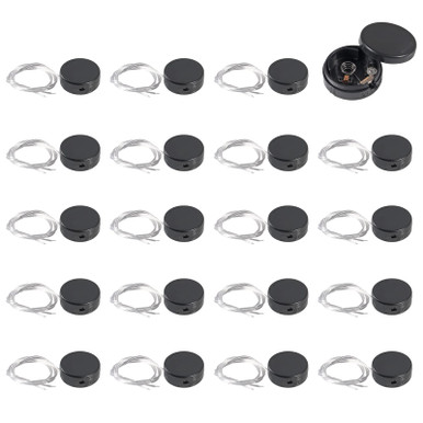 Alinan 20pcs Wires Type 2 x 3V CR2032 Coin Button Cell Battery Case ...