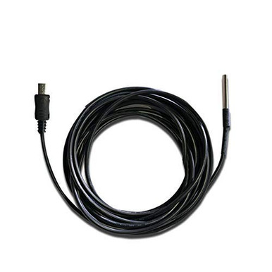 DS18B20 Temperature Probe, Refrigerator Temperature Sensor, Remote ...