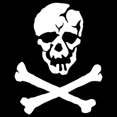 Robotech Anime Macross Skull Leader Logo Vinyl Stickers Symbol 5.5 ...