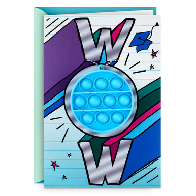 Hallmark Graduation Card for Kids with Pop It (Wow) for Preschool ...