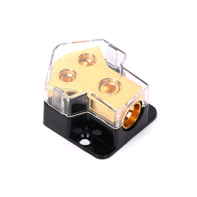 Amp Power Distribution Block 2 Gauge in 4 Gauge Out for Car Audio ...