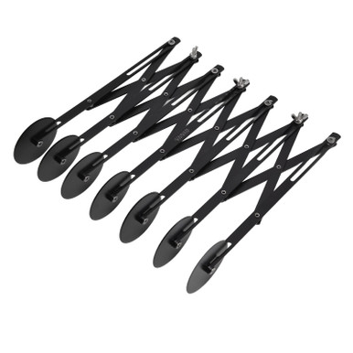 Stainless Steel Dough Knife Expandable Pizza Cutter Multi Wheel Pastry ...