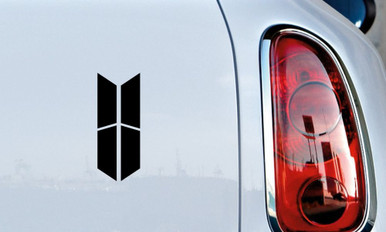 BTS New Logo Shield Car Die Cut Vinyl Decal Bumper Sticker for Car ...