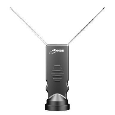 Rabbit Ears Antenna for TV Without Cable, Long Range Reception with ...