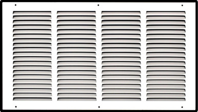20"W x 10"H [Duct Opening Size] Steel Return Air Grille (AGC Series ...