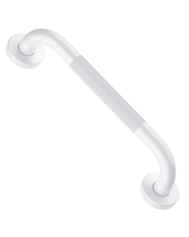 12 Inch Oil Rubbed White Shower Grab Bar w/ Anti Slip Grip, ZUEXT ...