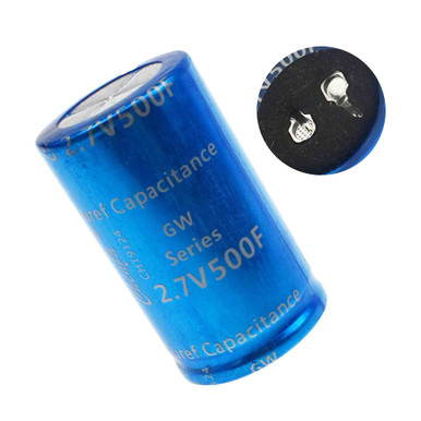 2.7V 500F Farad Capacitor Ultracapacitor 500 Capacitance Vehicle ...