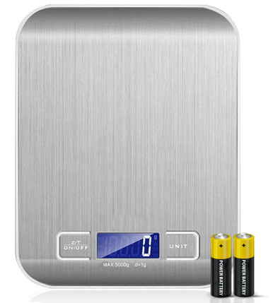 5 Core Food Scale Digital Kitchen Scale 11Lb/ 5KG for Baking Cooking ...