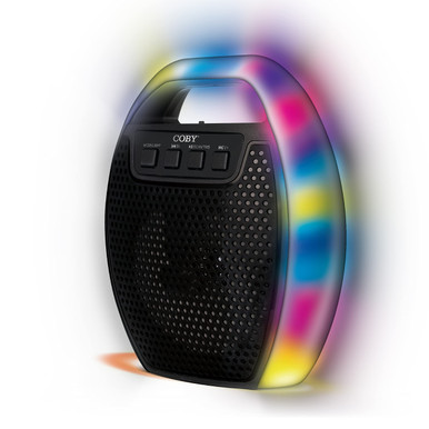 COBY Spectrum Mini True Wireless Bluetooth Party Speaker - Light Show ...