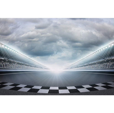 CSFOTO Polyester 6x4ft Finish Line Race Track Backdrops for Photography ...