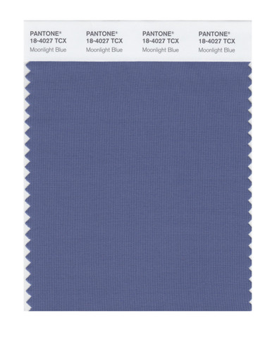 PANTONE Smart 18-4027X Color Swatch Card, Moonlight Blue ...