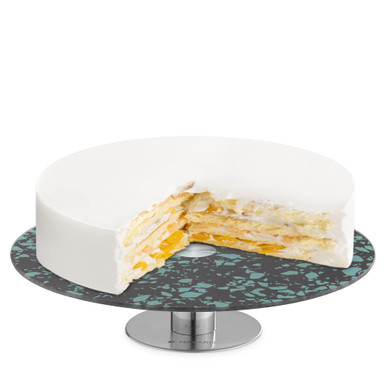 Navaris Rotating Cake Stand - Approx. 12 inch Diameter Turntable for ...
