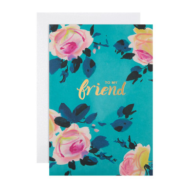 Hallmark Birthday Card for Friend - Elegant Floral 'Good Mail' Design ...