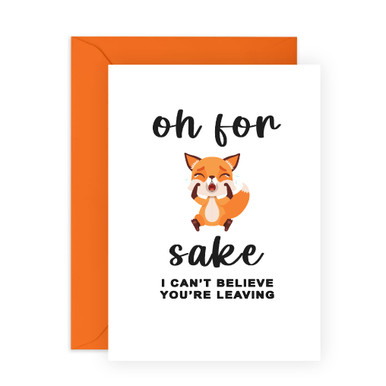CENTRAL 23 Funny Leaving Card - Goodbye Card - College Leaving Cards ...
