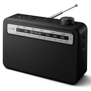Philips AM FM Radio - Portable Radio 2000 Series with Speaker, AC Or ...