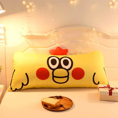 RXBFD Cartoon Bedside Back Cushion Children's Bed Large Backrest Pillow ...