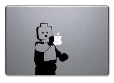Lego Mini Fig vinyl decal sticker Apple MacBook Pro Air iPhone iPad ...