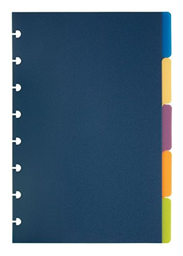 TUL Custom Note-Taking System Discbound Tab Dividers, 5 1/2" x 8 1/2 ...