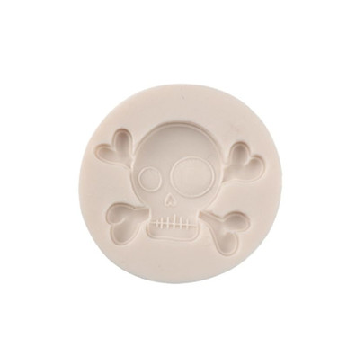 Silicone Skeletons Mold Cupcake Toppers Fondant Mold Halloween Candy ...
