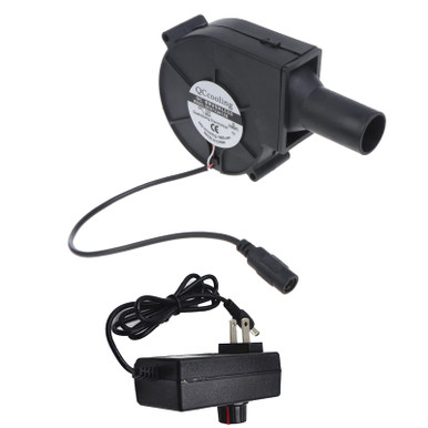 Small Air Blower,Portable-Durable Fire Blower Grill Fire Starter DC-12V ...