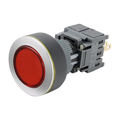 uxcell Momentary Push Button Switch SPDT 1NO 1NC 22mm/16mm Mounting Dia ...