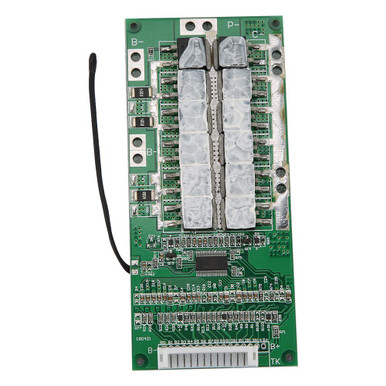 13S 45A Lithium Battery Protection BMS PCB Board with Balance Charge ...