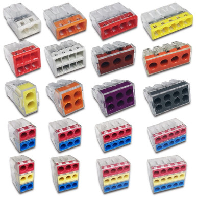 SHUBIAO Wire Connectors Compact Mini Fast Wiring Cable Conector for ...