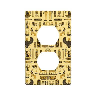 Decorative Wall Plate Switch Plate Ancient Egyptian Pharaoh Sigil ...