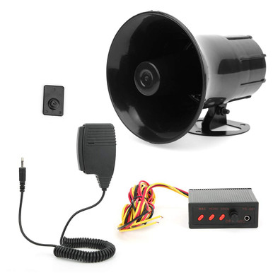 Police Sirens For Vehicles - 50W Car Police Siren Speaker,3 Tone Sound ...