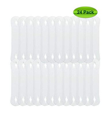 24-Pack Invisible Tie Stay Tie Keeper Alternative to Tie Tacks or Tie ...