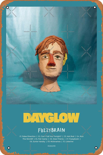 Dayglow - Fuzzybrain (2018) Music Album Cover Poster Poster Retro Metal ...