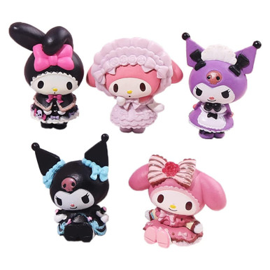 Mini Anime Figure, Cute Anime Characters Figures Set, PVC Model Figure ...