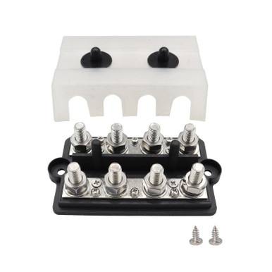 TOOYFUL Power Distribution Block Busbar Heavy Duty 48V 150A Bus ...