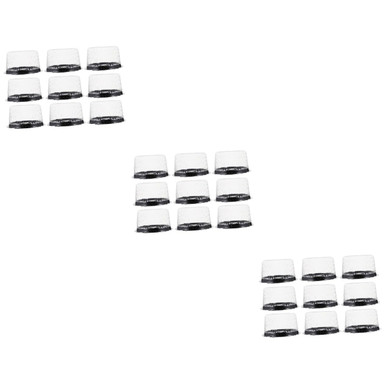 BESTOYARD 30 Pcs Cake Box Mini Dessert Containers Round Cake Stand ...