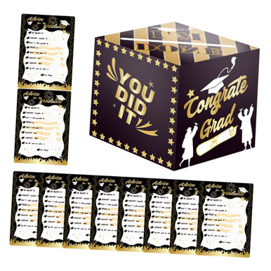 BESTOYARD 1 Set Box Message Box Graduation Ballot Box Graduation ...
