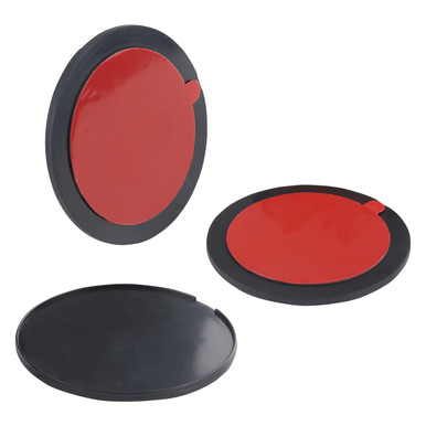 Charchendo 3 Pack Adhesive Dashboard Mount Disk Pad Circle (70mm) with ...
