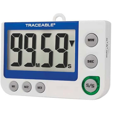 Digi-Sense Traceable Flashing LED Big-Digit Timer with Calibration ...