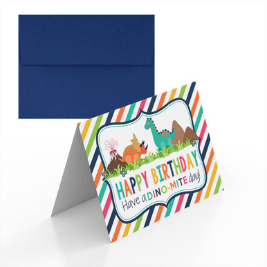 Have a DINO-MITE Day Dinosaur Themed Birthday Pun Themed Single (1) All ...