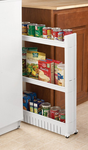 Rolling Slide Out Kitchen Storage Tower - Warehousesoverstock