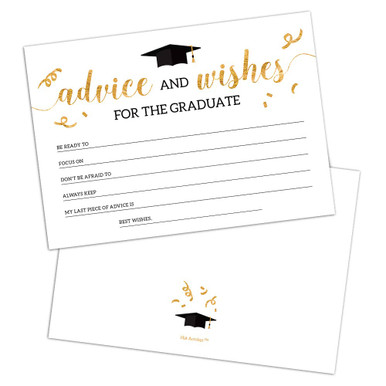 Hat Acrobat 2023 Graduation Advice Cards for the Graduate (50 Pack ...