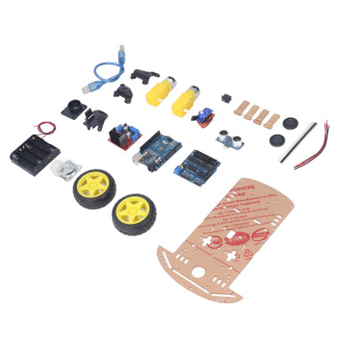 FTVOGUE Smart Car Chassis Kit, DIY Robot Smart Car Chassis Kit DIY ...