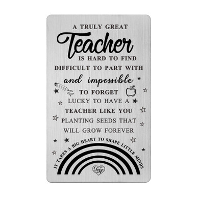 Gezxin Teacher Appreciation Gifts for Women Men- My Favorite Teacher ...