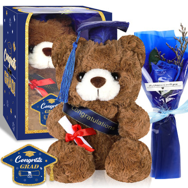 Sawowkuya Graduation Gifts Set Class of 2023 Graduation Stuffed Teddy ...