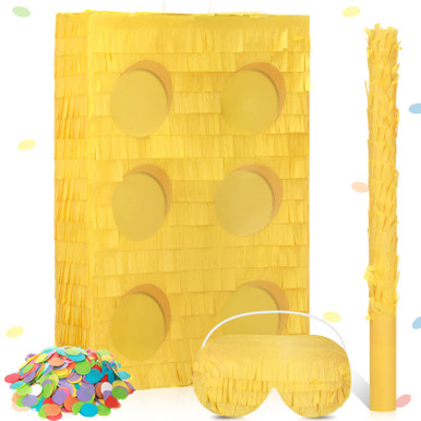 Building Blocks Pinata Bundle Fiesta Pinata Set Include Bricks Pinata ...
