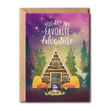 NTVShop You Are My Favorite Adventure Birthday Anniversary Card ...