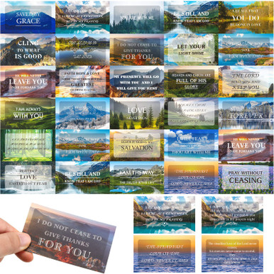 Outus 120 Pieces Verse Bible Cards With Full Scripture Prayer Cards 3.5 ...