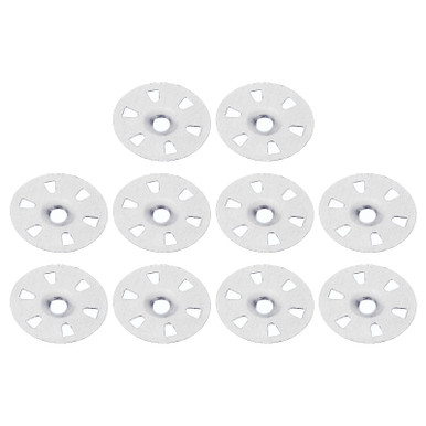 PATIKIL 35mm x 2mm Washers for Fixing Insulation Board, 200 Pack Flat ...