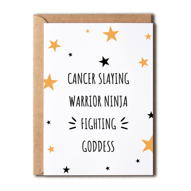 KrysDesigns Cancer Fighter Card Cancer Warrior Cancer Get Well Card ...